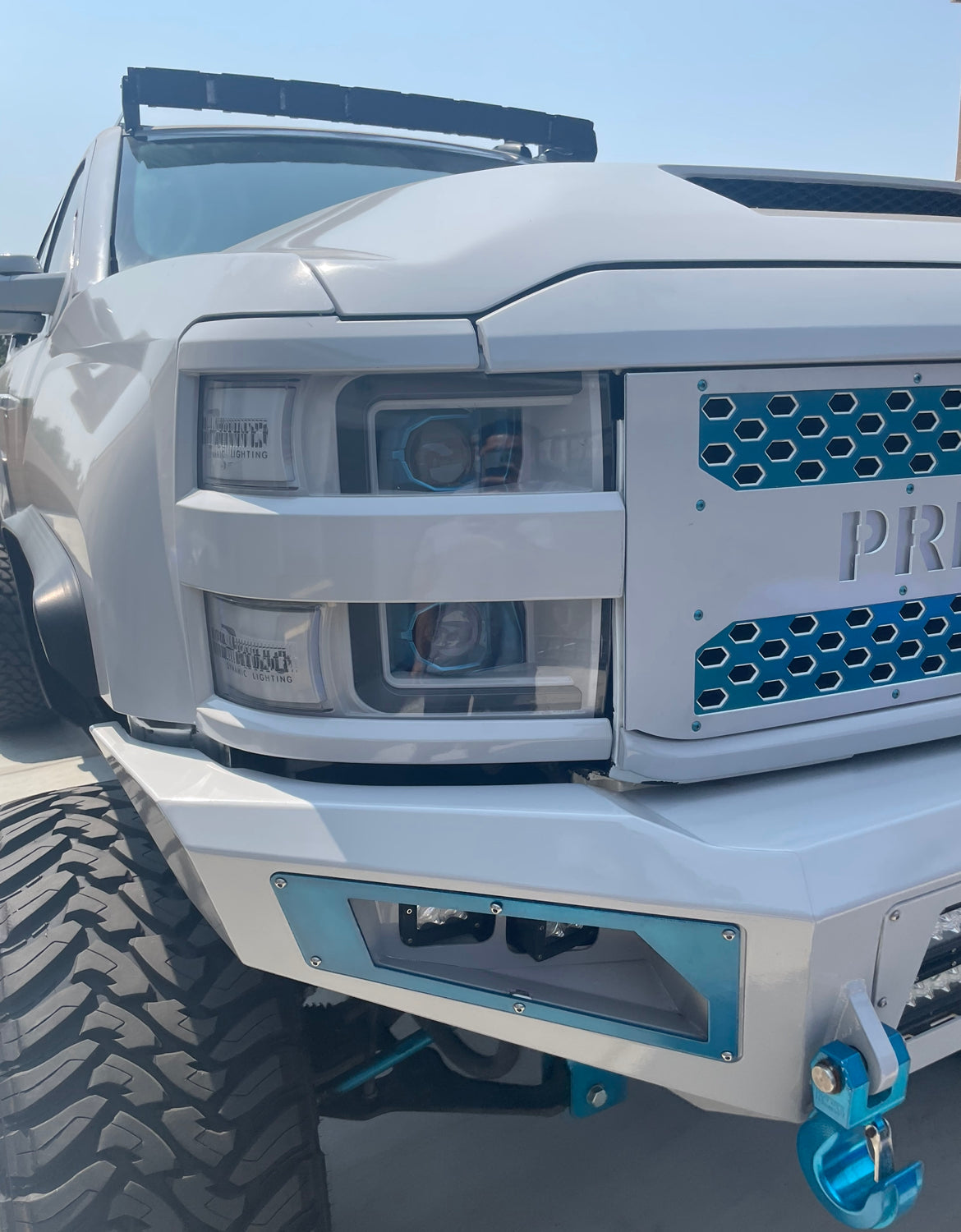 2015-2018 2500/3500 Chevy Silverado "Cyclops Edition" Headlights - LED ...